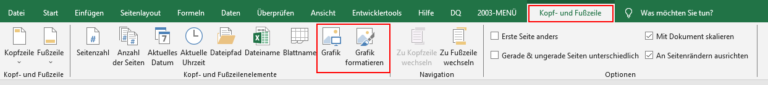 Zwei Varianten ein Wasserzeichen in Excel einzufügen